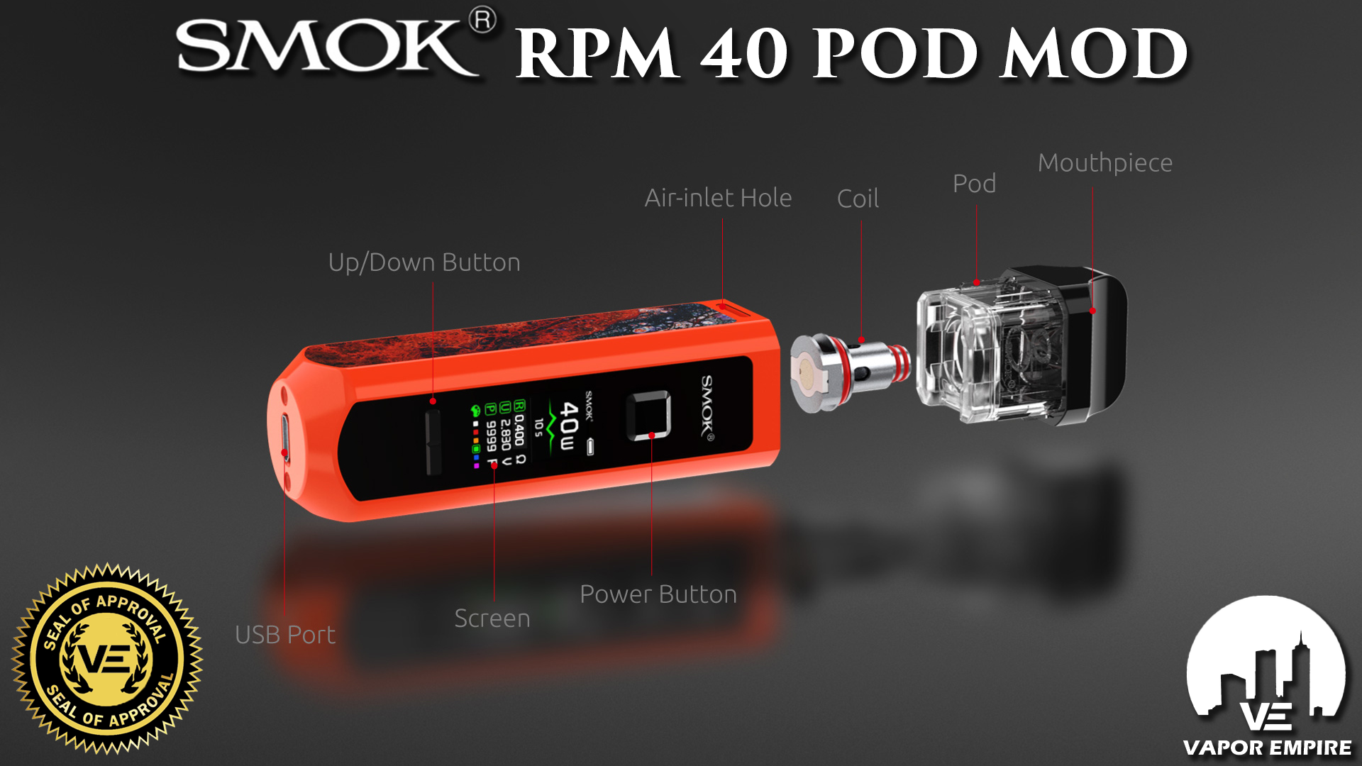Smok RPM 40 Review | Vapor Empire - Vapor Empire