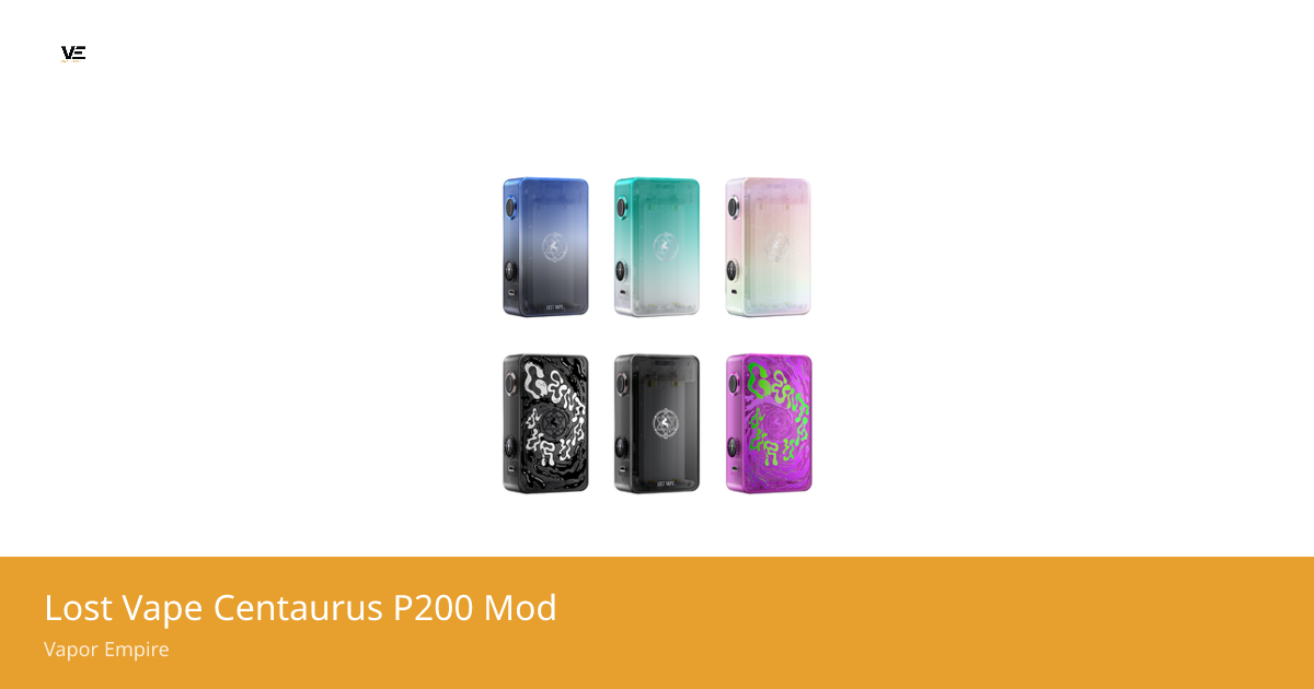 Lost Vape Centaurus P200 Mod